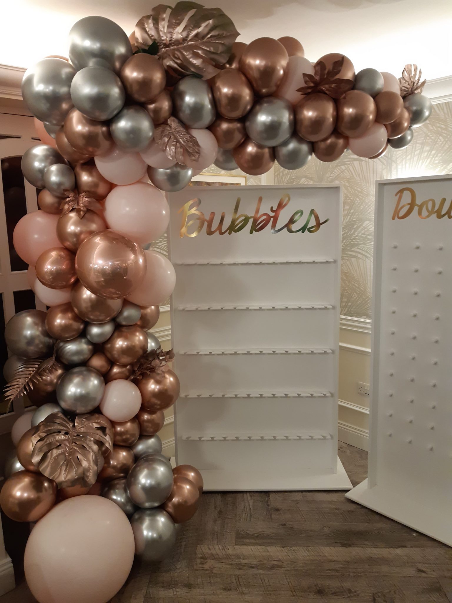 Half Balloon Arch Confetti Balloons